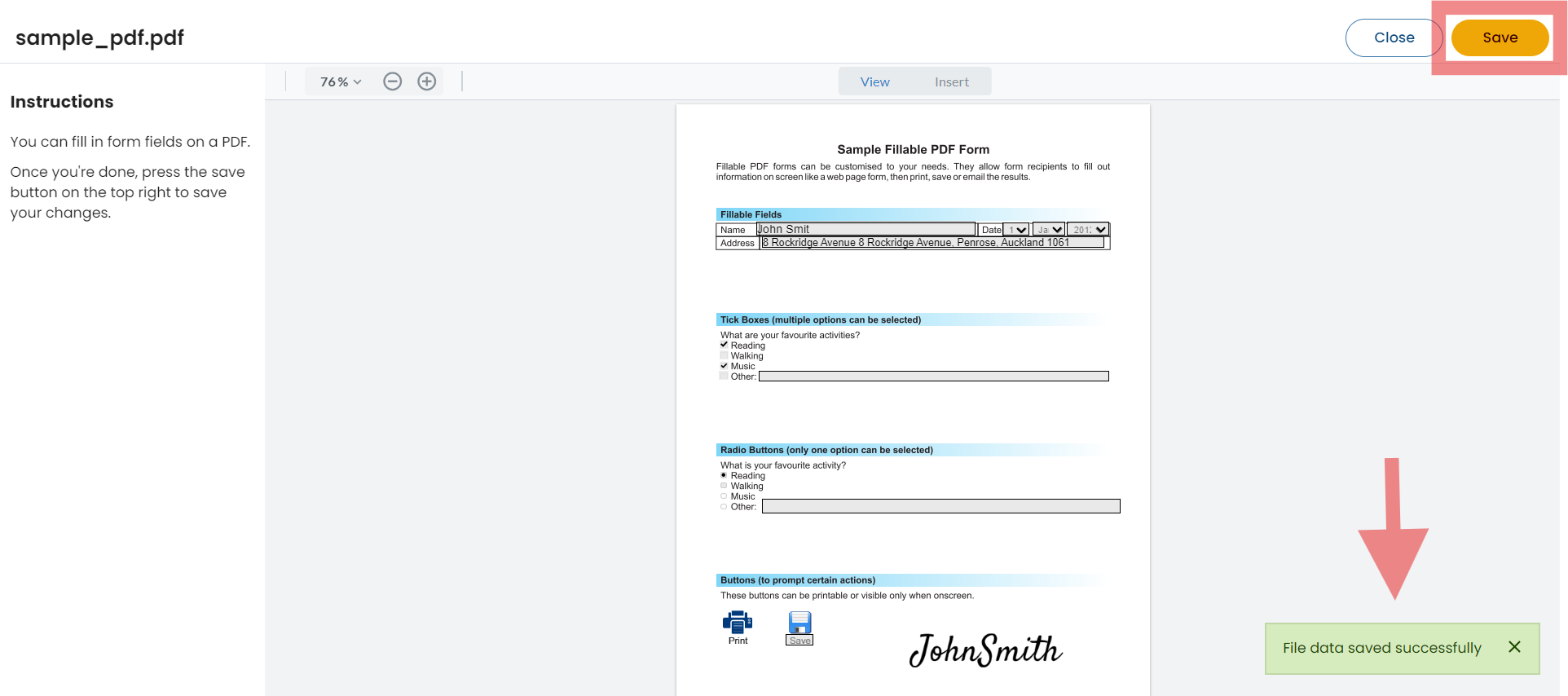 Client and Sender Experiences